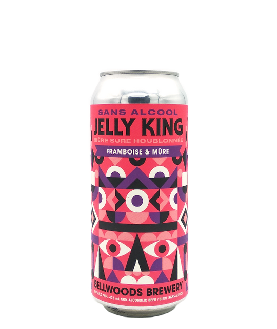 Jelly King sans alcool Framboise & Mûre - Bellwoods Brewery - Livraison ...